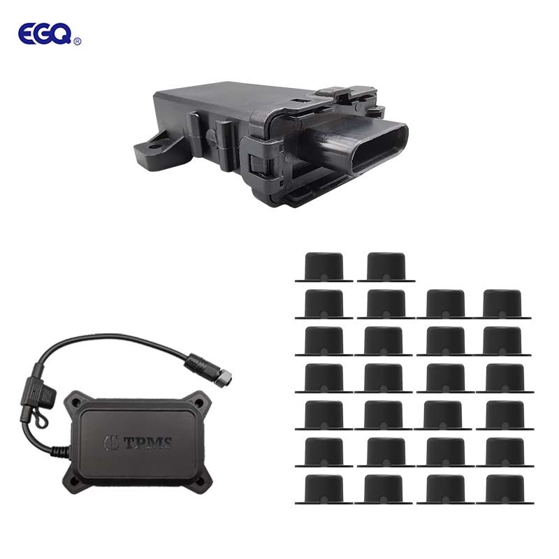 Wireless Temperature Sensor Trailer Tire Monitoring System TPMS For ...